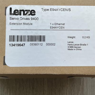 全新原装伦茨9400驱动器网络通讯模块E94AYCEN E94AYCER询价