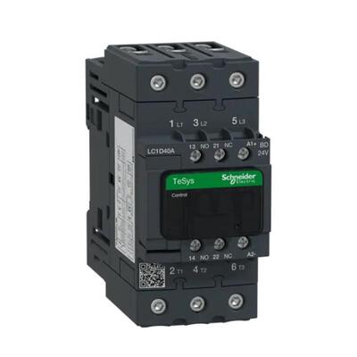 全新原装施耐德直流接触器LC1D40ABD 40A DC24V进口LC1-D40AB询价