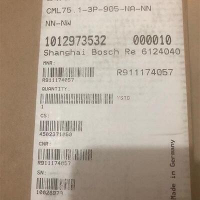力士乐Rexroth逻辑控制器 CML75.1-3P-905-NA-NNNN-NW R91117询价