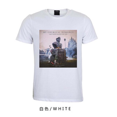 mcr-my chemical romance我的化学浪漫emo punk情绪朋克短袖T恤