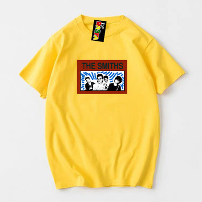 radiohead the smiths van halen suede英伦摇滚印花T恤