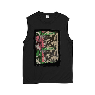 the clash london calling punk冲撞朋克摇滚男女纯棉无袖坎肩T恤