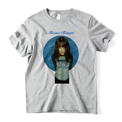 多款椎名林檎punk rock朋克摇滚风男女夏季轻薄柔软垂感短袖T恤