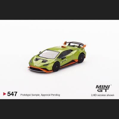 现货1:64MINIGT#547 兰博基尼Lamborghini Huracán STO 合金车模