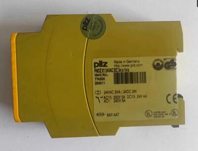 PLLZ PNOZ X1 二手拆机皮尔兹安全继电器