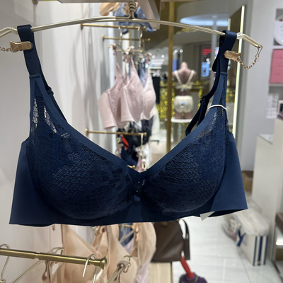 爱慕内衣25春夏品伊甸3/4水袋厚模杯舒适聚拢文胸AM14A691