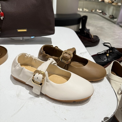 Staccato思加图~专柜正品2026春款芭蕾鞋玛丽珍鞋平底单鞋女EG709