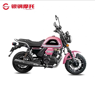 新款银钢AT150摩托车自动挡ABS迷你复古机车跨骑架子车无级变速车