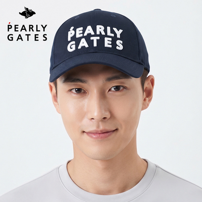 PEARLY GATES高尔夫球帽男女士遮阳帽百搭有顶帽鸭舌帽运动帽子