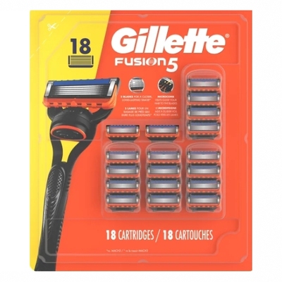 Gillette剃须刀灵活手柄+18刀片