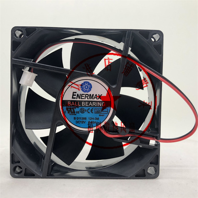 B 11388 12H-3M DC12V 0.23A全新ENERMAX 8厘米电源散热风扇