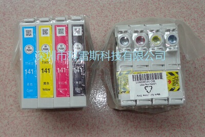 爱普生/EPSON 原装拆机墨盒T1411-T1414 me620F me330 me33 141