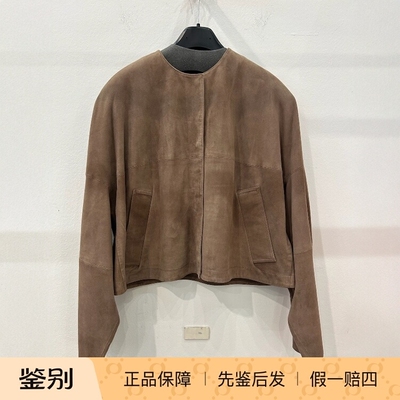 Maxco26秋冬短款休闲麂皮外套