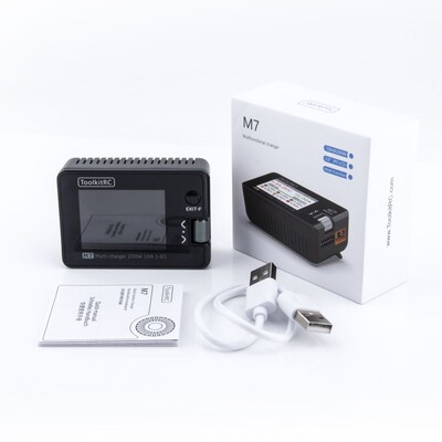 ToolkitRcM7充电器200W10A航模
