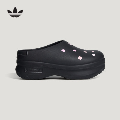adidas阿迪达斯三叶草2026夏女迪士尼联名款趣味凉鞋穆勒鞋KH5901