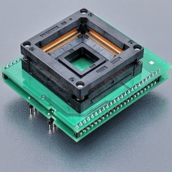 艾科烧录座DIL48/QFP208 ZIF STM32 (ord.no. 70-2940)适配座QFP