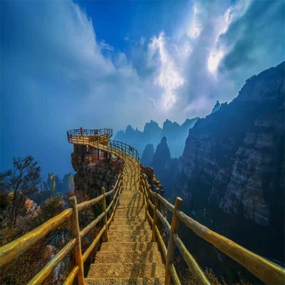 [白石山世界地质公园-大门票+索道往返（当日票）]白石山大门票+往返缆车