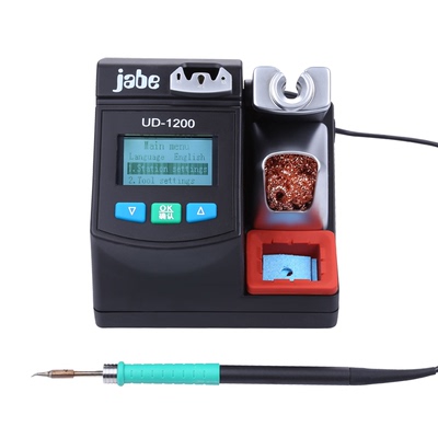 JABEUD伽贝UD1200焊台2.5秒升温指纹飞线特尖烙铁头恒温电洛铁