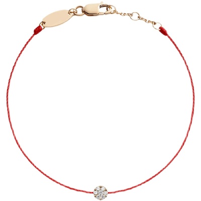 法国redline手链女小18k镶钻石