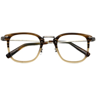 手工复古近视大框眼镜架