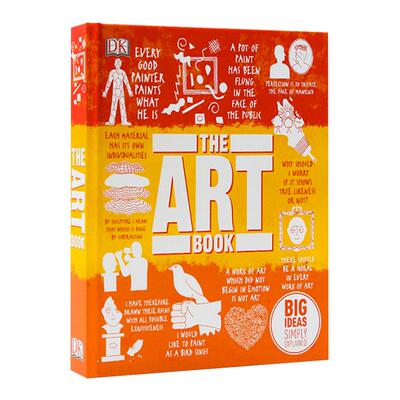 英文原版 DK人类的思想百科丛书 艺术 The Art Book: Big Ideas Simply Explained 全彩铜版纸