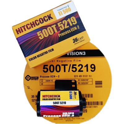 5卷包邮iso500彩色5219型电影卷