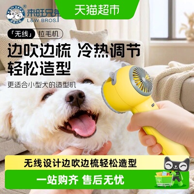 来旺兄弟无线吹风拉毛机冷暖调节