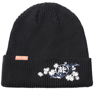 显脸小嘻哈情侣毛线帽子男女同款