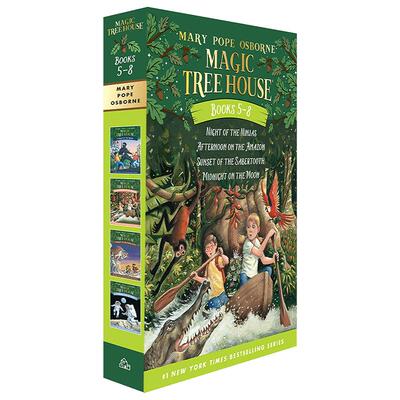 预售 英文原版 神奇树屋 5-8套装 Magic Tree House 中小学英文读物 章节桥梁书 认知探险 百科故事