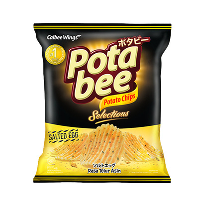 卡乐B厚切咸蛋黄味大波浪薯片