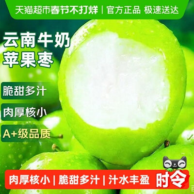 京运达云南牛奶苹果枣