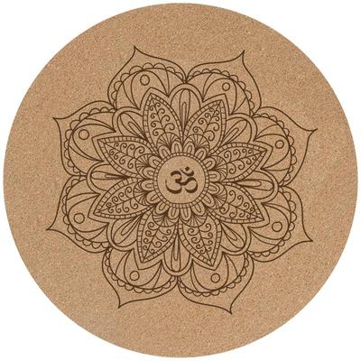 软木mini打坐冥想小尺寸瑜伽垫