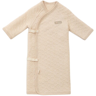 英国婴儿夹薄棉棉秋冬长款睡袍