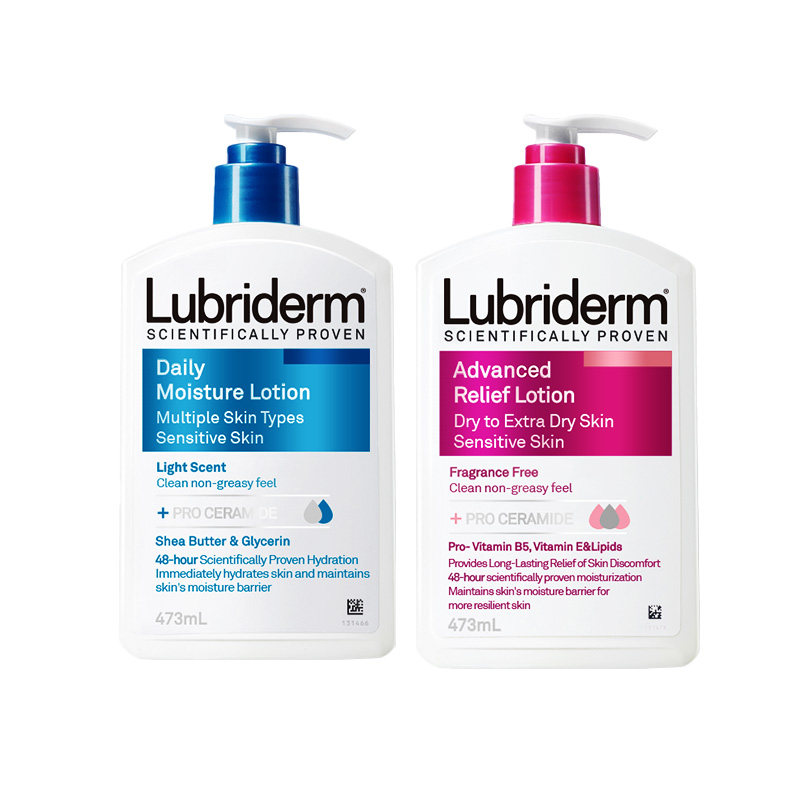 【爆款】强生lubriderm露比黎登身体乳保湿滋润补水嫩润肤乳473ml