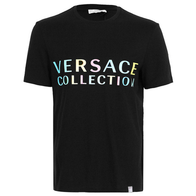 范思哲新款logo印花短袖t恤