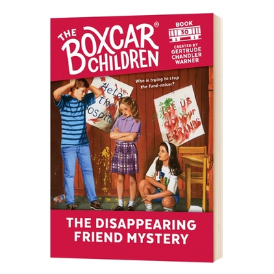The Disappearing Friend Mystery 英文原版 棚车少年30 美国经典儿童读物 英文版英语章节桥梁书 原版励志故事书籍 新版