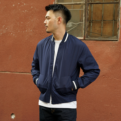 维托摩瑞特氟龙防水棒球外套