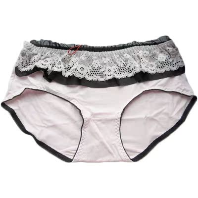 女士柔软透气平脚裤