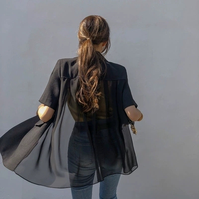 西装外套短袖西装外套常规韩版