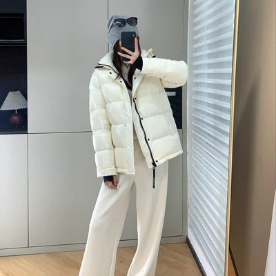 五格桦树白鹅绒羽绒服加厚