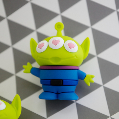 玩具总动员三眼仔软胶摆件硅胶