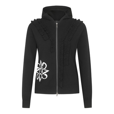 韩国代购STANDREWS高尔夫球服26年女士春季运动连帽拉链针织开衫