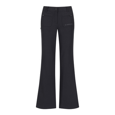 韩国正品代购STANDREWS高尔夫球服25秋冬女微喇显瘦纯色运动长裤