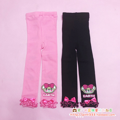 EARTHMAGICEM蝴蝶结打底裤