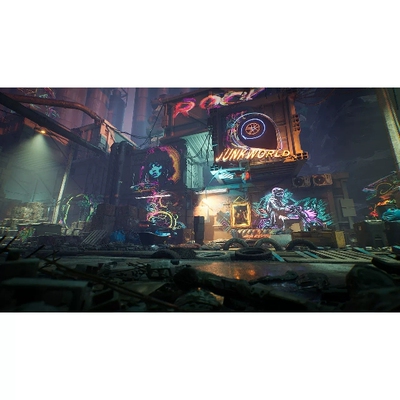 UE5.1赛博朋克废品站城市Cyber Scrapyard Environment Kit