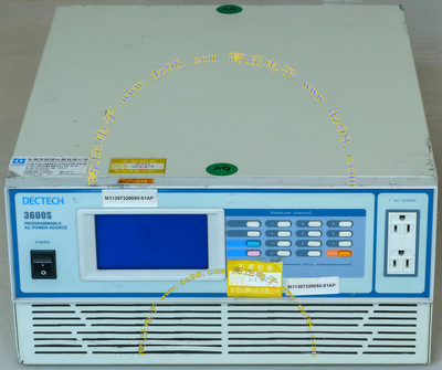 DECTECH 3600S PROGRAMMABLE AC POWER SOURCE 交流 变频电源
