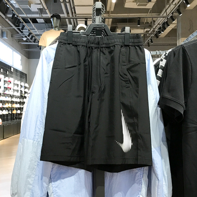 Nike耐克男子2025夏新款简约时尚运动训练跑步梭织短裤HJ4046-010