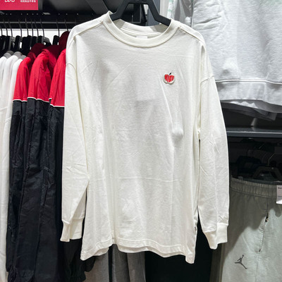 耐克女子2025春季新款情人节限定宽松百搭休闲长袖T恤 IB1670-133