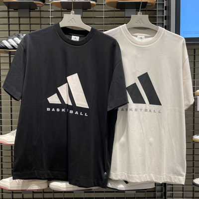 阿迪达斯男士短袖男运动休闲T恤