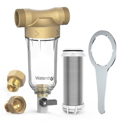 美国代购Waterdrop Sediment Filter 全屋前置净水器反冲洗净水器